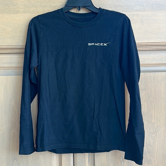Vintage | Tops | Spacex Logo Falcon 9 Elon Musk Launch Rocket Cotton ...